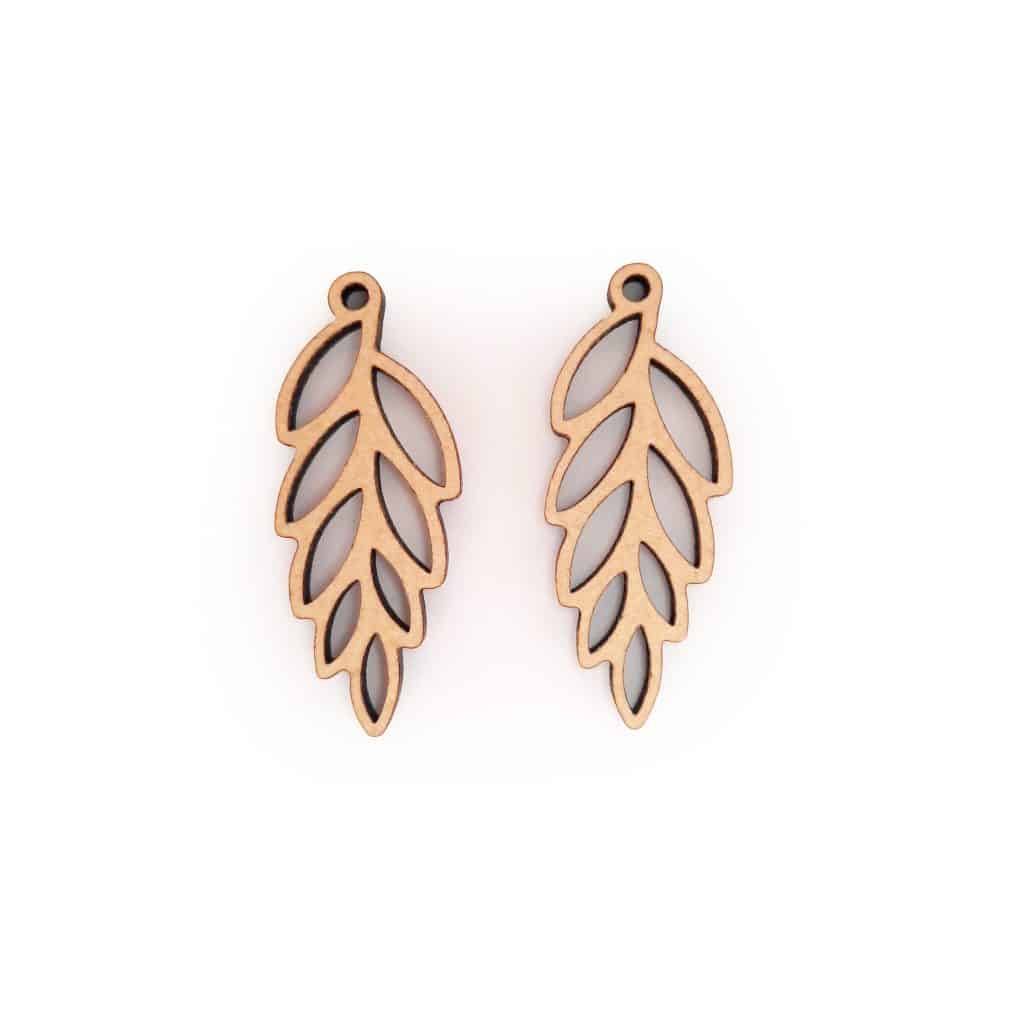 Plain Wood Earrings - WonderTree