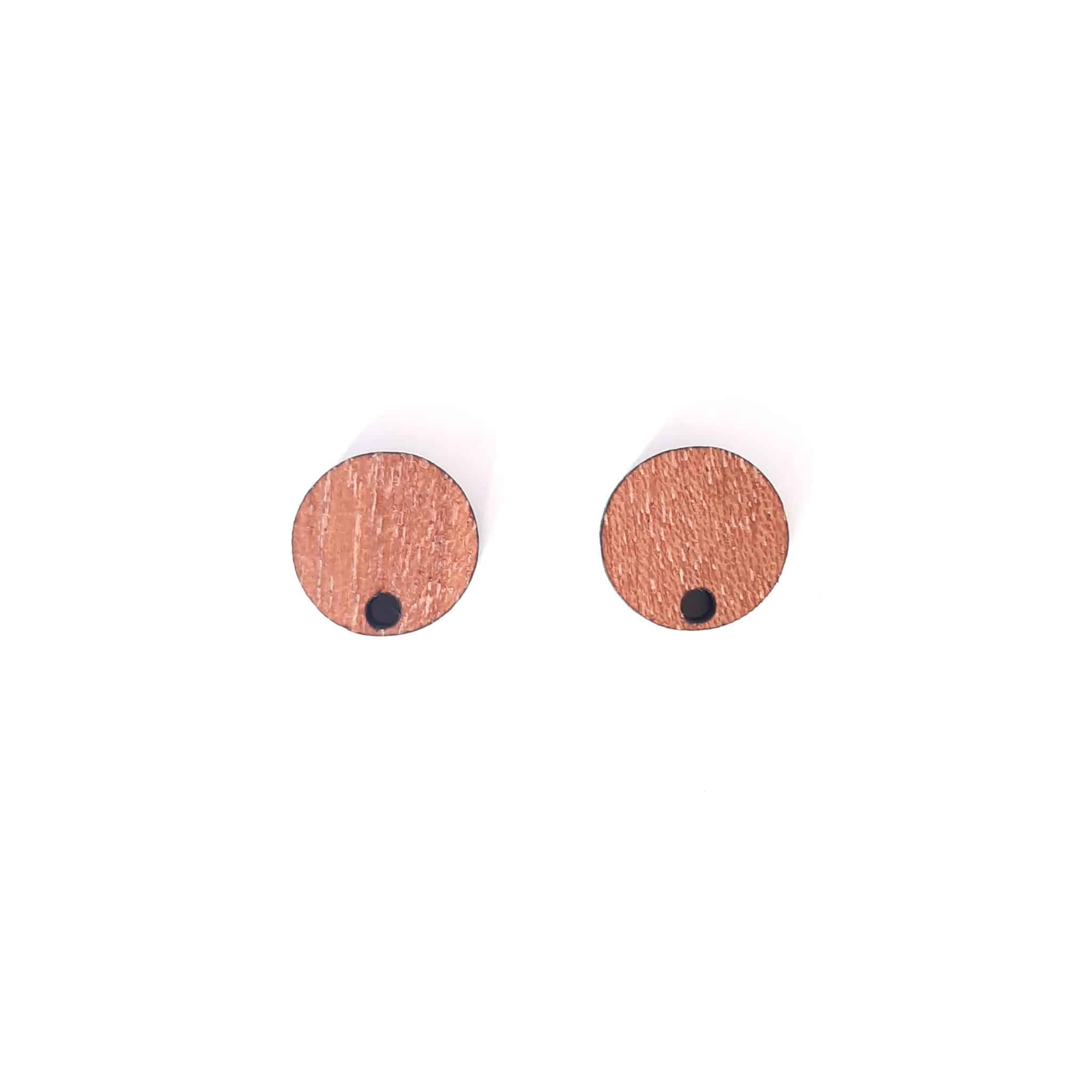 12mm Round Sapele Connectors (One Hole) - WonderTree